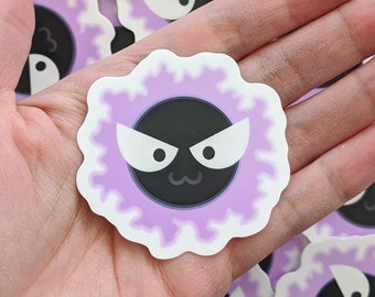 Gastly Vinyl Sticker - Etsy