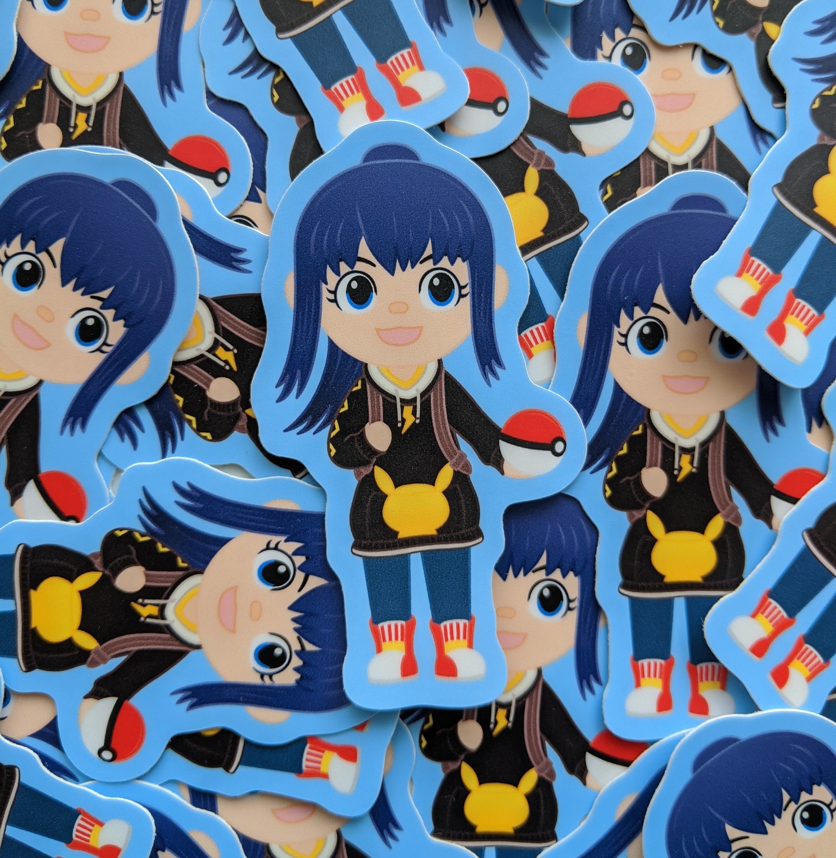 Stickers Paper Pokemon Trainer Villager Vinyl Sticker etna.com.pe