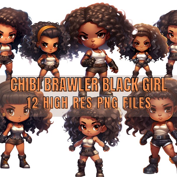 Brawler Clipart - Etsy