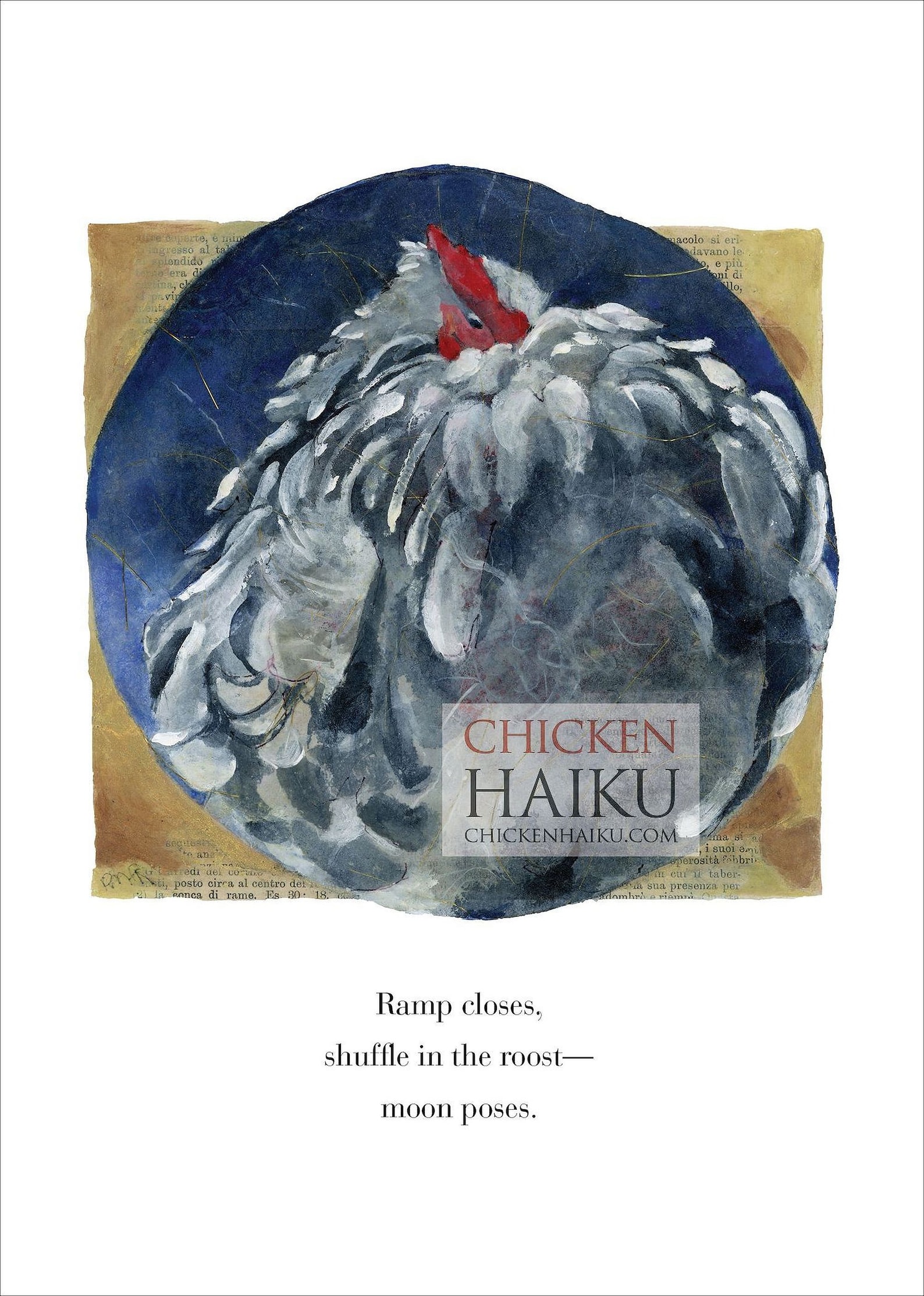 Chicken Haiku Holiday Notecards Ramp Closes - Etsy