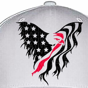 Firefighter Eagle SVG, Firefighter Svg, Ff Eagle Svg, American Eagle ...