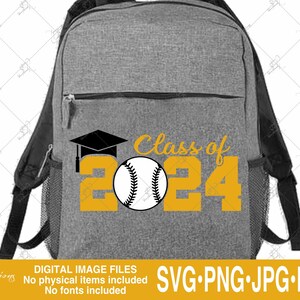 Senior 2024 Svg, Class of 2024, 2024 Graduate, Baseball Svg, Graduation ...