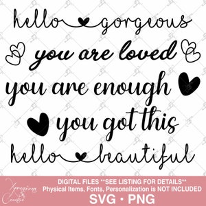 Rear View Mirror Decal Bundle, Mirror Decal Svg, Car Window Decal Svg ...