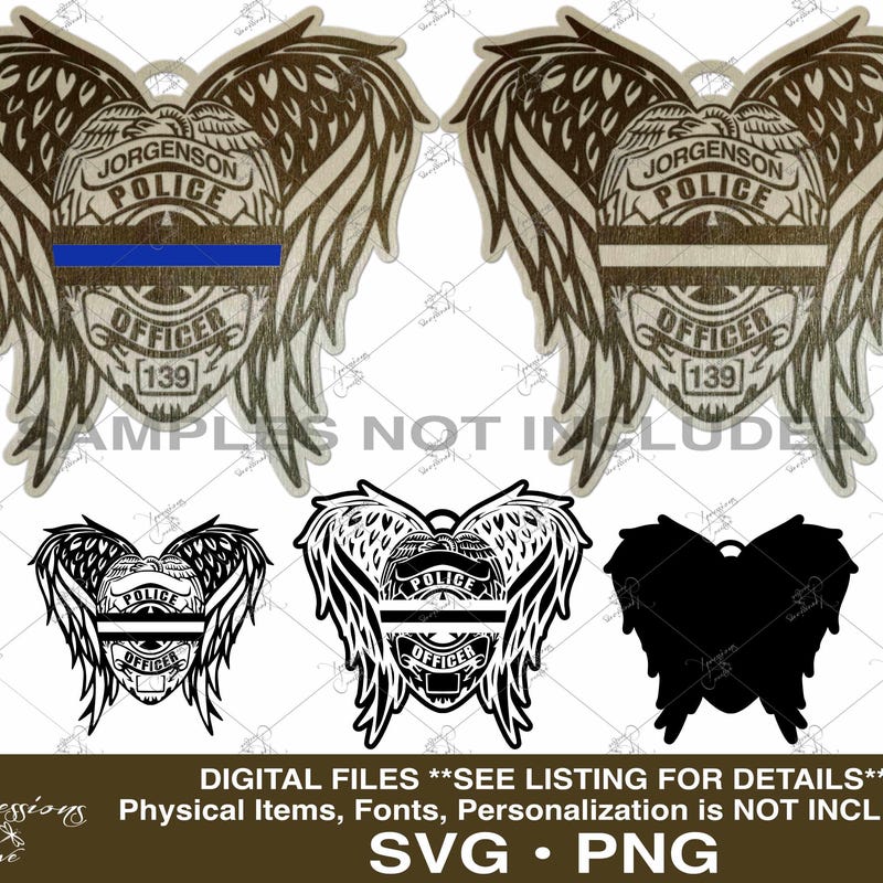 Fallen Officer Decal - Etsy