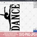 Dance Svg, Dancer Svg, Dancing Svg, Personalized Dance Svg, Ballerina ...