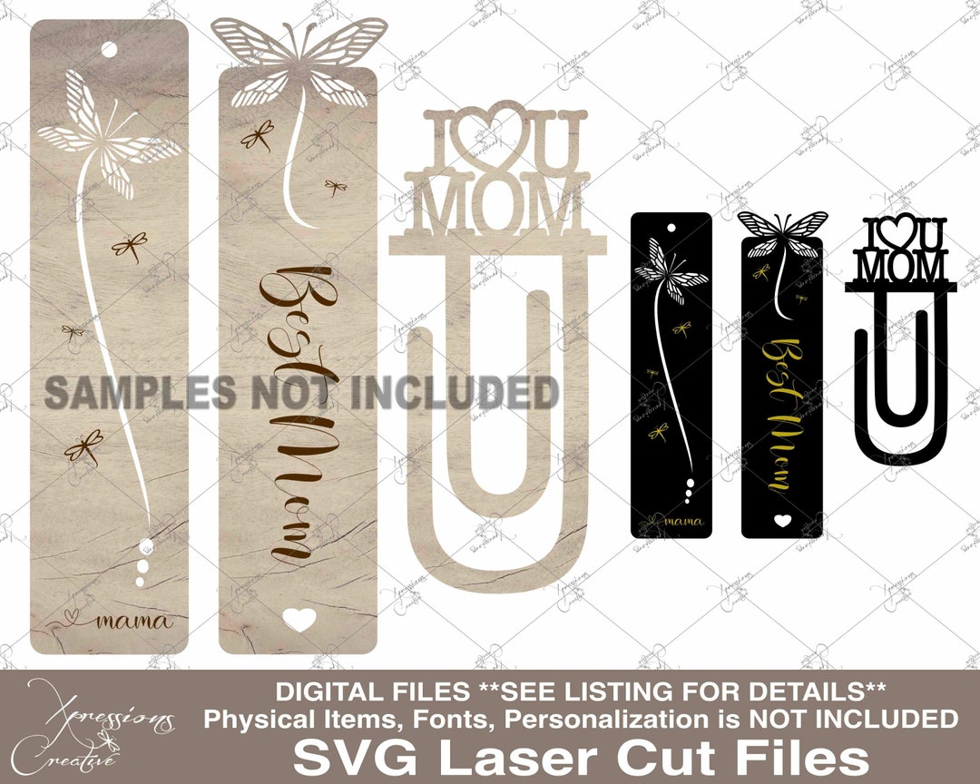Muttertags Lesezeichen Bundle, Geschenk für Mama, Lesezeichen svg ...