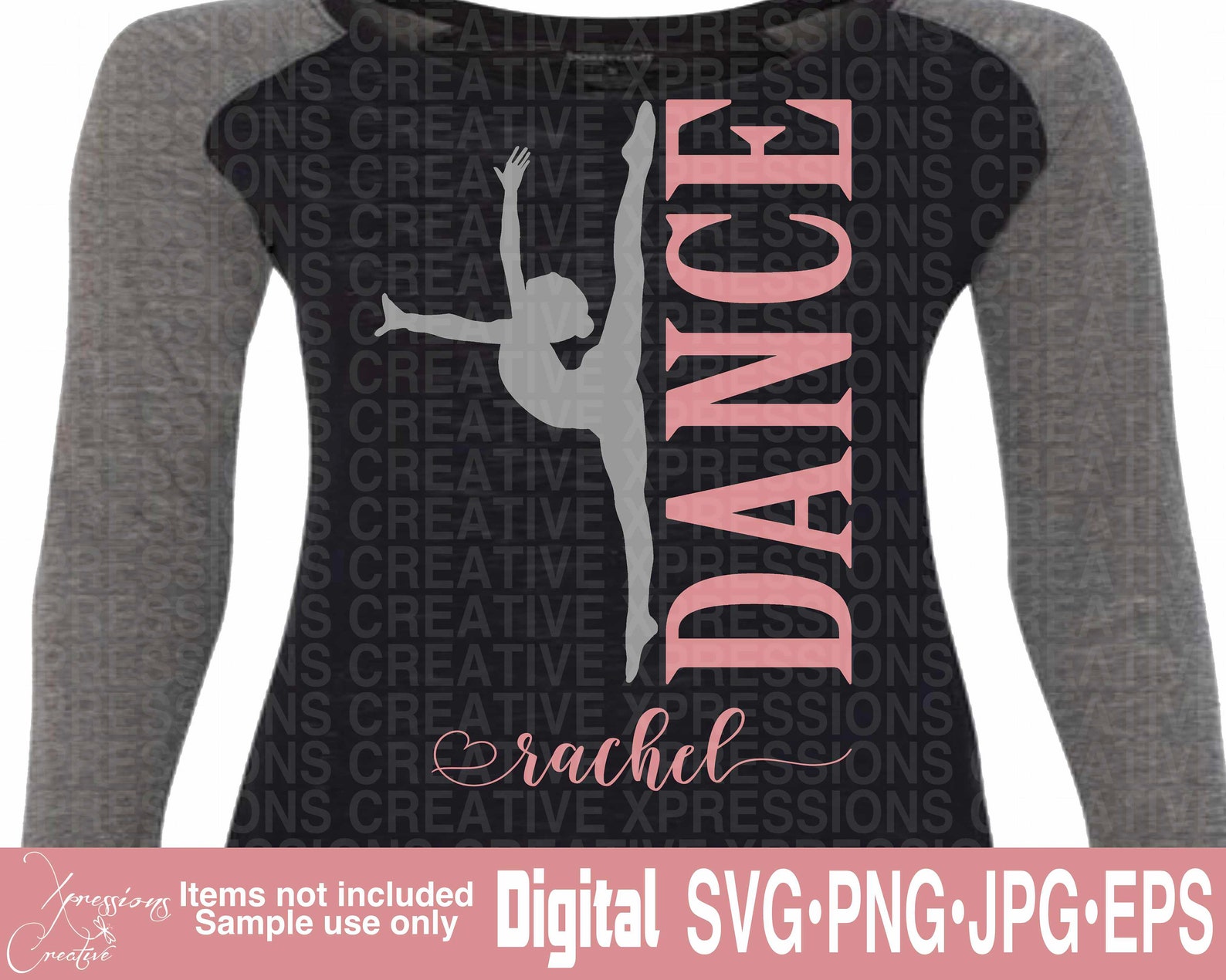 Dance Svg Dancer Svg Dancing Svg Personalized Dance Svg - Etsy
