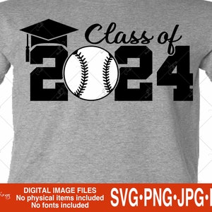 Senior 2024 Svg, Class of 2024, 2024 Graduate, Baseball Svg, Graduation ...