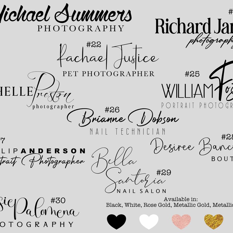 Custom Logo Design - Etsy