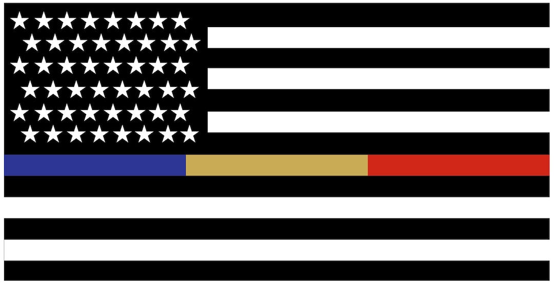 Police Dispatch Fire Flag Svg, Police Dispatcher Firefighter Flag ...