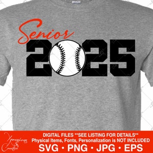 Senior 2025 Svg, Class of 2025, 2025 Graduate, Baseball Svg, Graduation ...