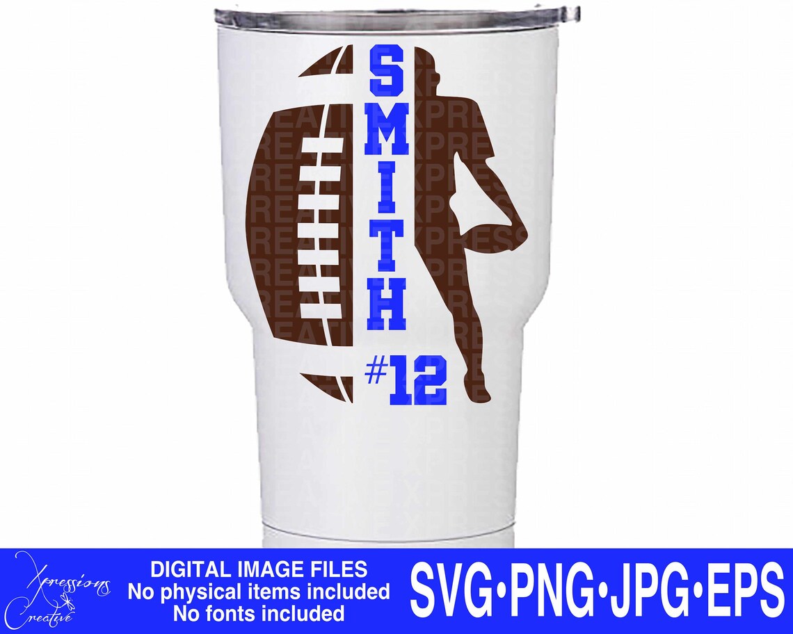 Football Svg Football Split Svg Sports Svg Football Svg for - Etsy