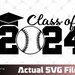 Senior 2024 Svg, Class of 2024, 2024 Graduate, Baseball Svg, Graduation ...