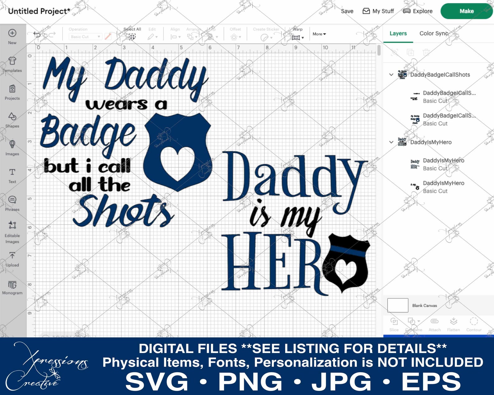 Police SVG, Baby Girl Svg, Thin Blue Line SVG, Daddy Hero SVG, Baby Boy ...