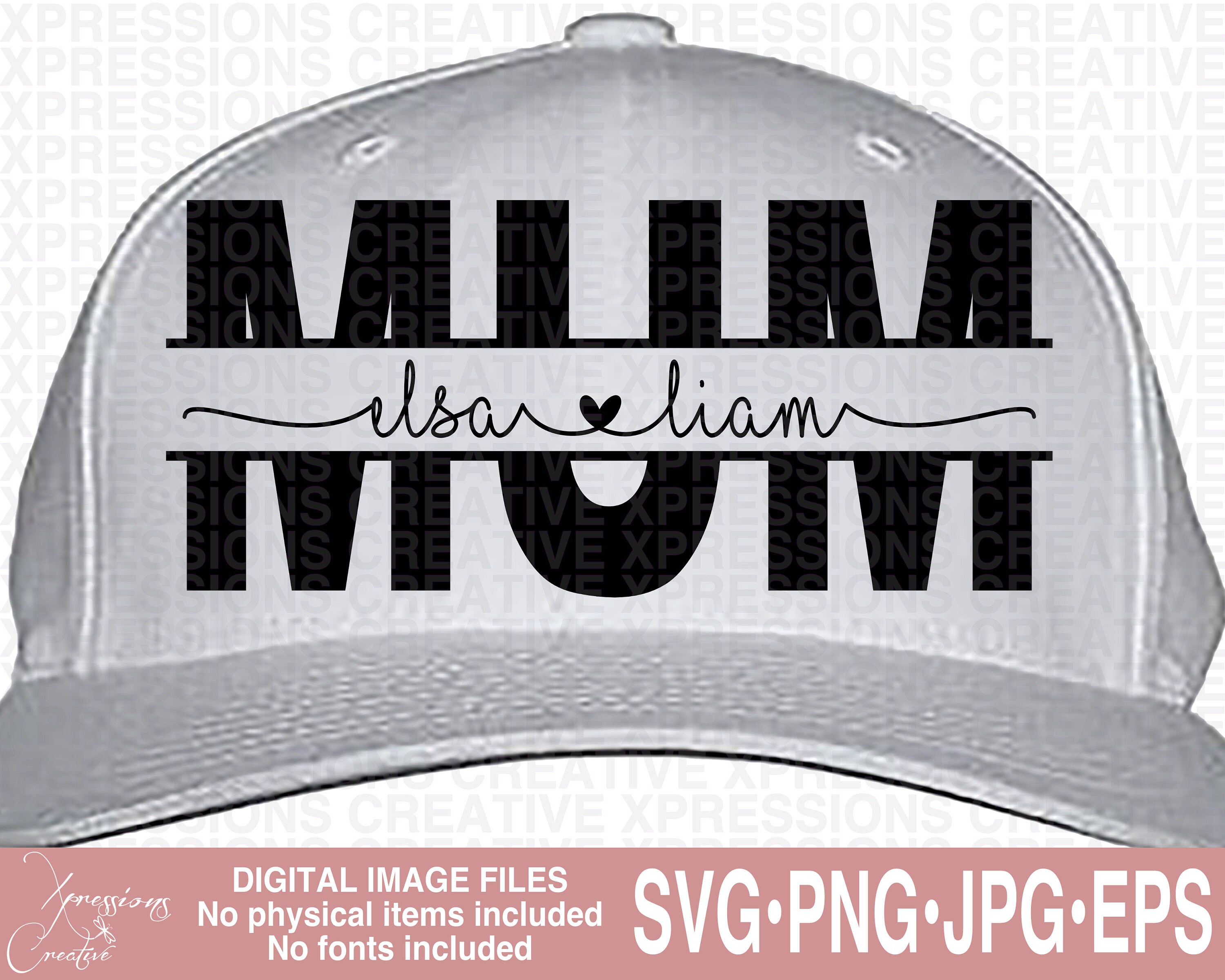 Mum Svg Mum With Names Svg Mum With Kids Names Svg Mum - Etsy