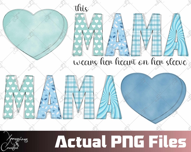 Customizable Mama PNG Mama With Kids Names Mama Monogram - Etsy