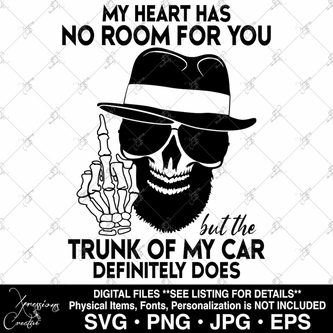 Beards SVG, Gangster Skull SVG, Funny Mens Tshirt Svg, Bearded Skull ...
