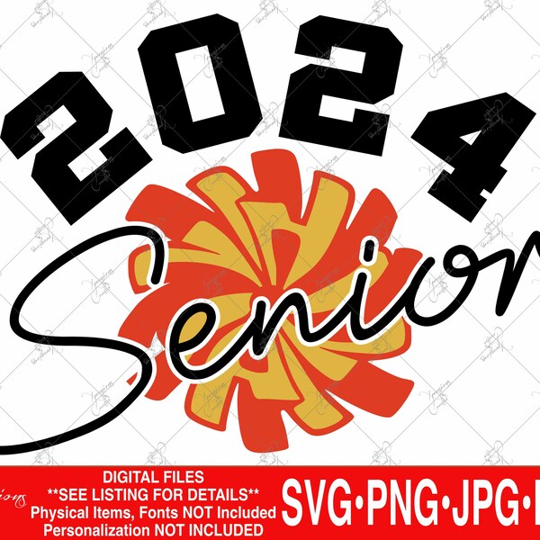 Senior Cheer Svg - Etsy