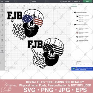 FJB Svg, Lets Go Brandon Svg, Patriot SVG, America Svg, Car Decal Svg ...