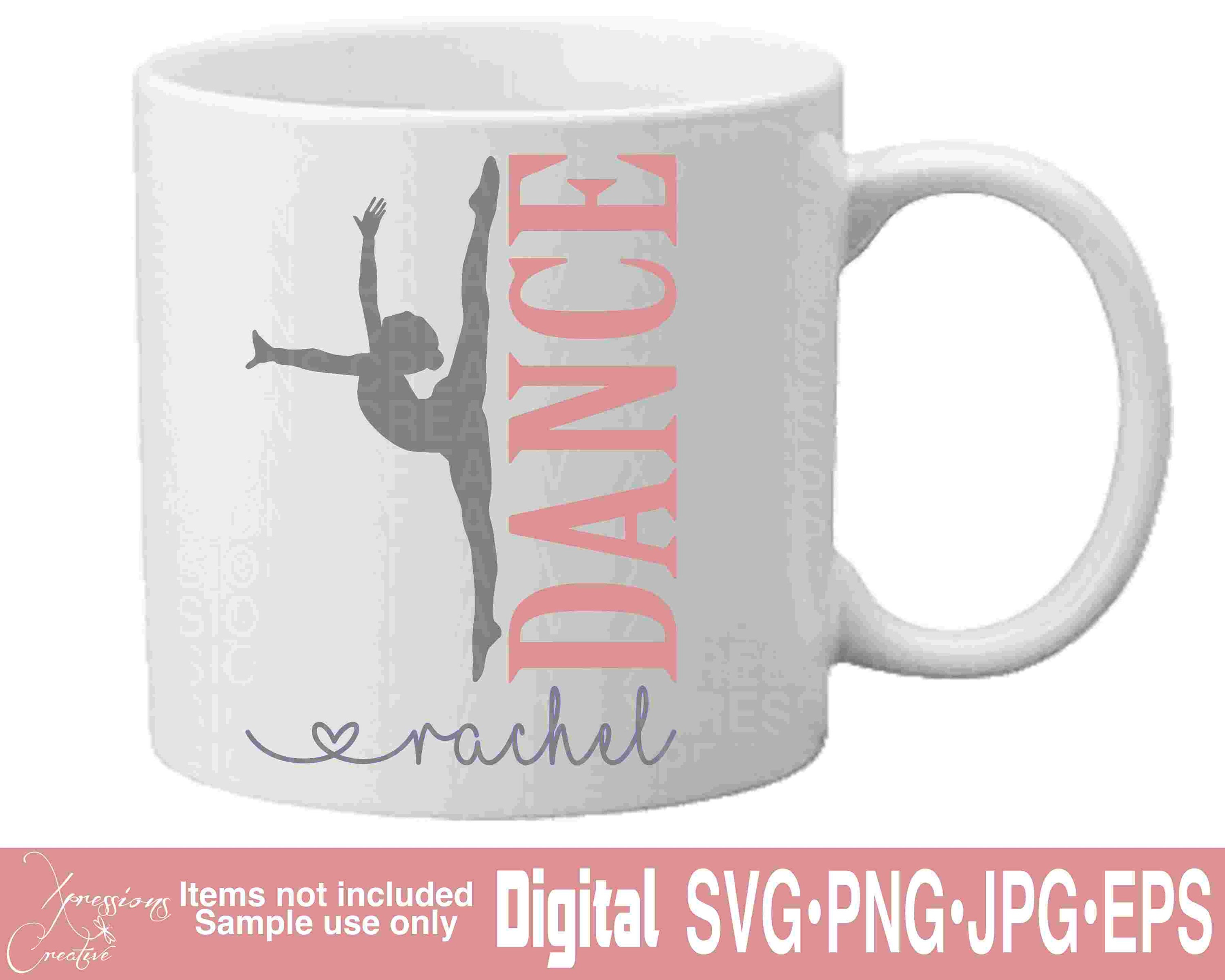 Dance Svg Dancer Svg Dancing Svg Personalized Dance Svg - Etsy