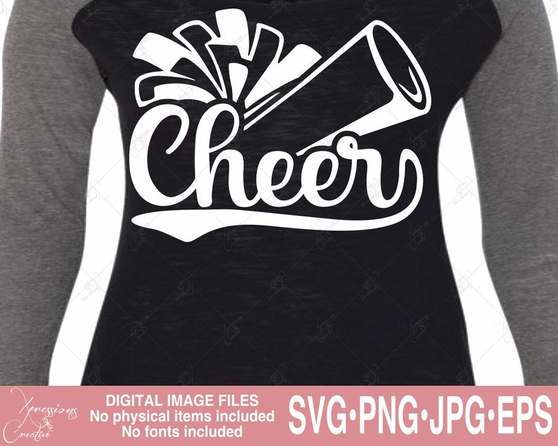 Cheer Svg Football Svg Cheerleading Svg Pompom Svg - Etsy