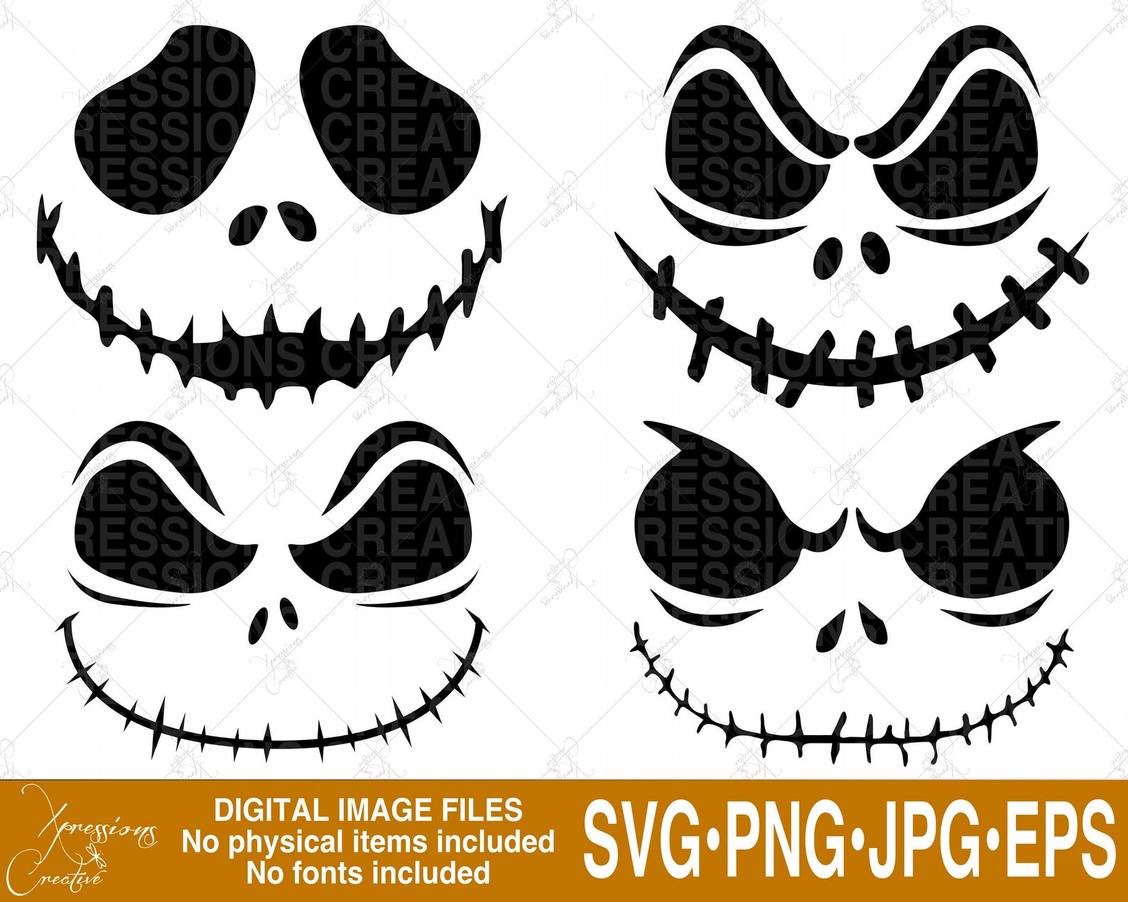 Halloween SVG Skeleton Faces Svg Halloween Face Svg Skulls - Etsy
