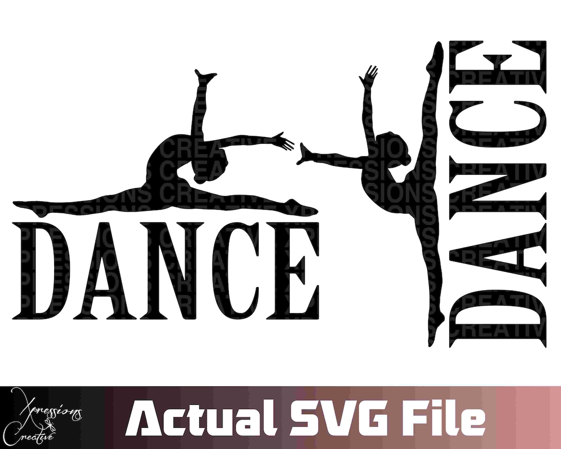 Dance Svg Dancer Svg Dancing Svg Personalized Dance Svg - Etsy