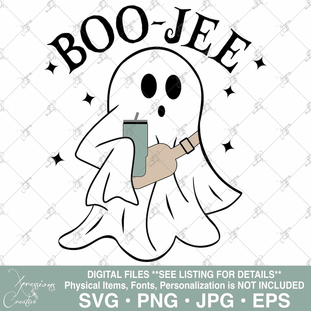 Boo-jee Ghost SVG, Halloween SVG, Boojee Svg, Boojee Halloween Svg ...