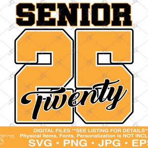 Senior 2025 Svg, Class of 2025, 2025 Graduate, Seniors, Graduation Svg ...