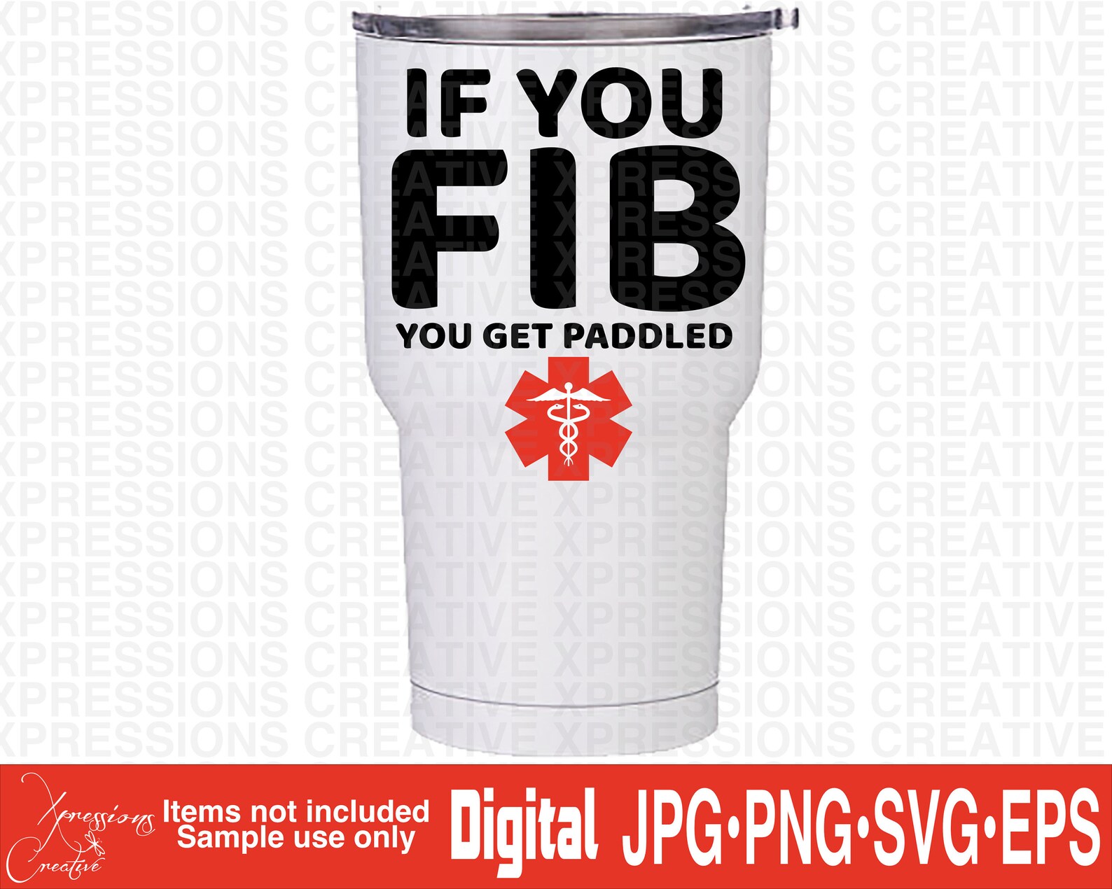 If You FIB You Get Paddled Svg Medical Svg Paramedic Svg - Etsy