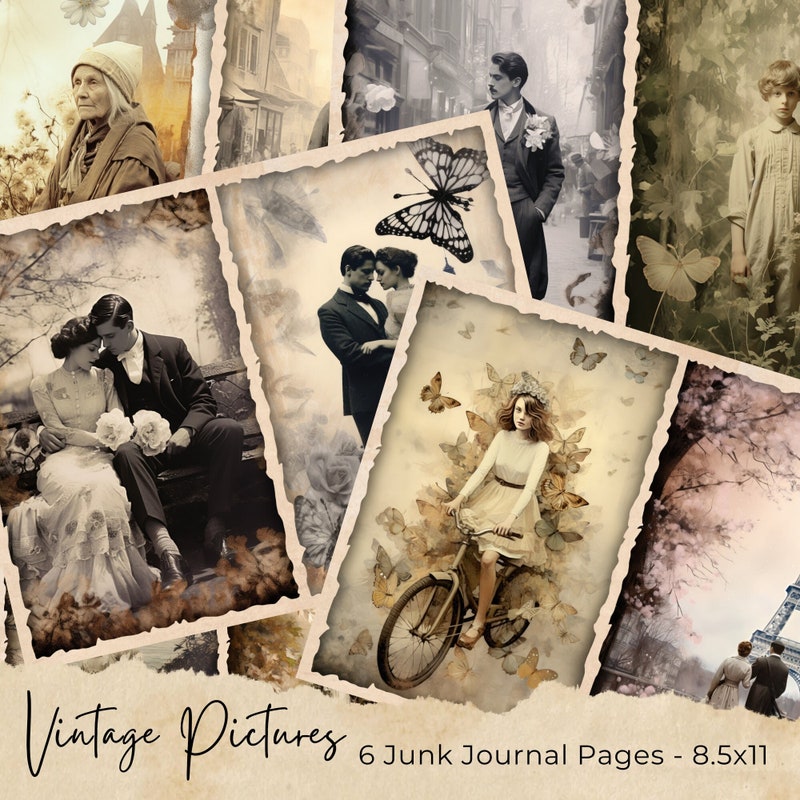Collage Victorian - Etsy