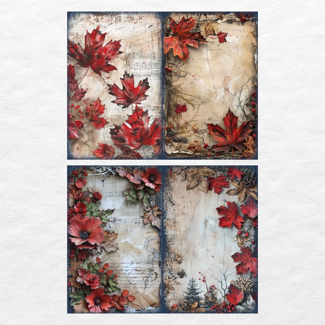 Canadiana Scrapbook Collection - Vintage Canada Digital Journal Pages ...