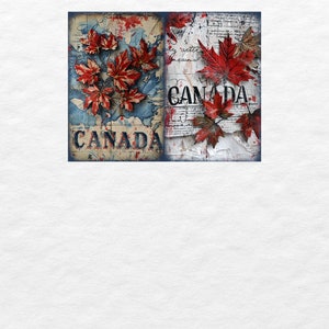 Canadiana Scrapbook Collection - Vintage Canada Digital Journal Pages ...