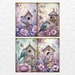 Vintage Bird Junk Journal Kit, Digital Floral Scrapbook Paper Kit ...