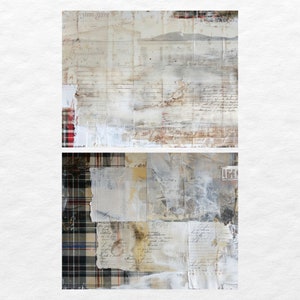 Scottish Highlands Junk Journal Pages, Printable Digital Download ...