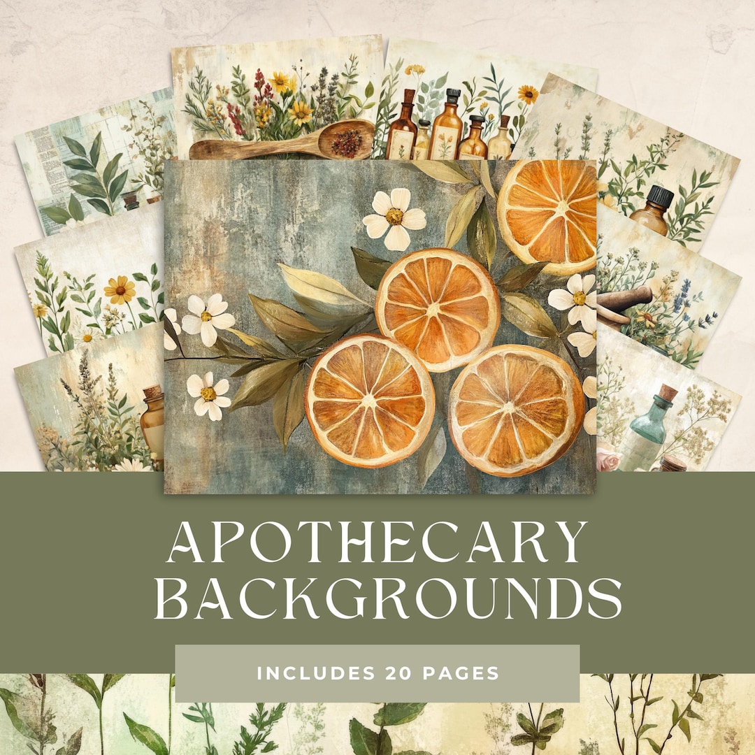 Apothecary Junk Journal | Vintage Pharmacy Journal | Dark Apothecary ...