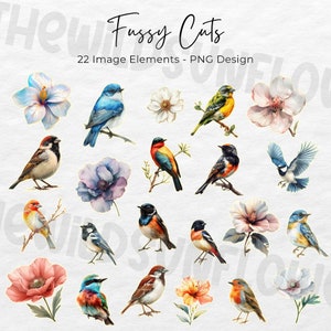 Vintage Bird Junk Journal Kit, Digital Floral Scrapbook Paper Kit ...