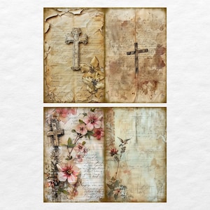 Scripture Scraps, Junk Journal, Bible Journaling, Stickers, Verse ...