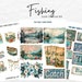 Fishing Junk Journal Pages, Fishermen Ephemera, Vintage Fisherman ...
