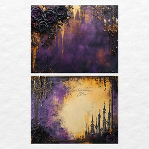 Halloween Junk Journal Pages, Digital Scrapbook Paper Kit, Spooky ...