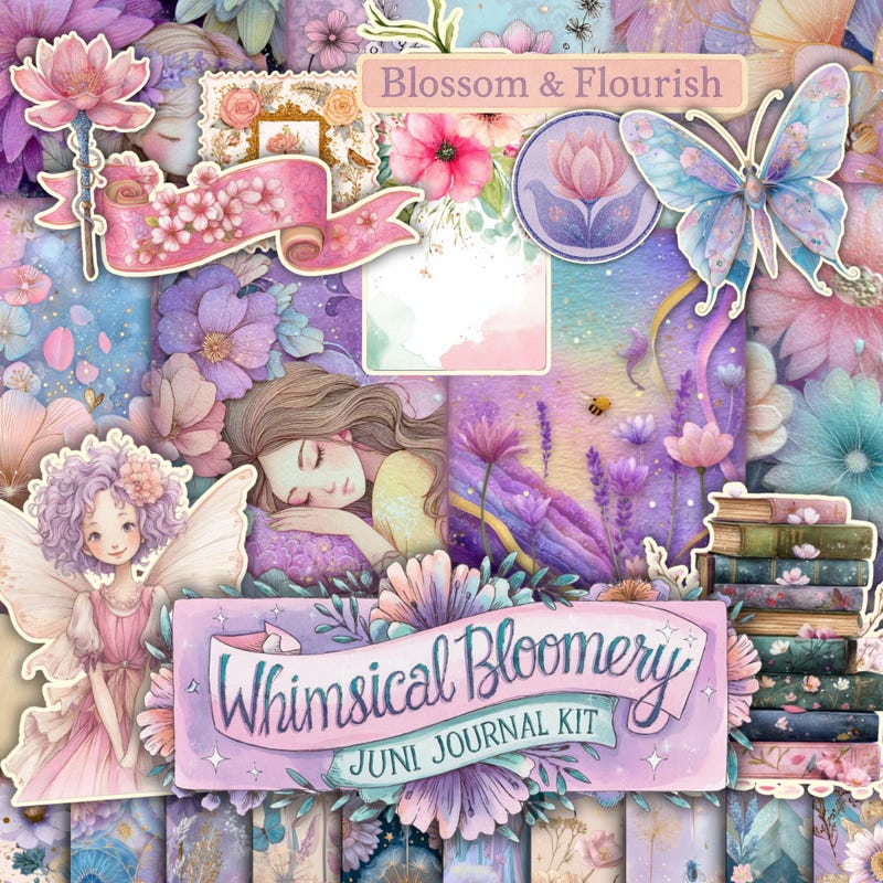 Cute Scrappy Paper - Etsy