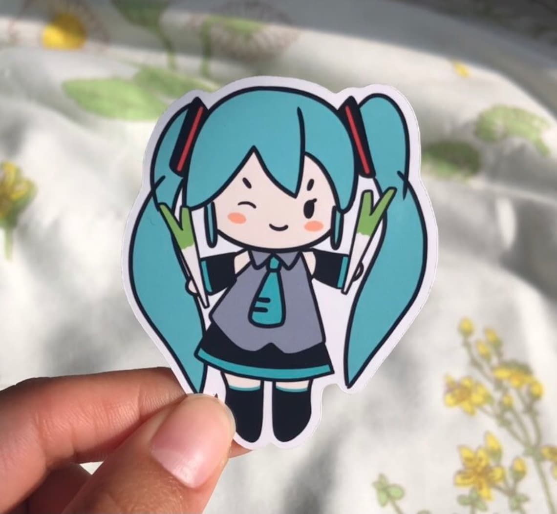 Hatsune Miku Sticker | Etsy