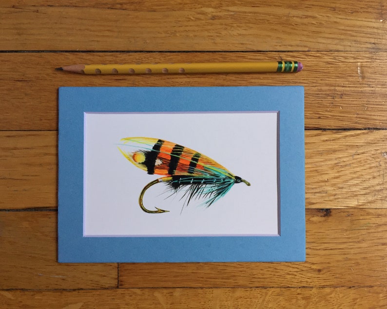 Durham Ranger Salmon Fly Fine Art Print - Etsy