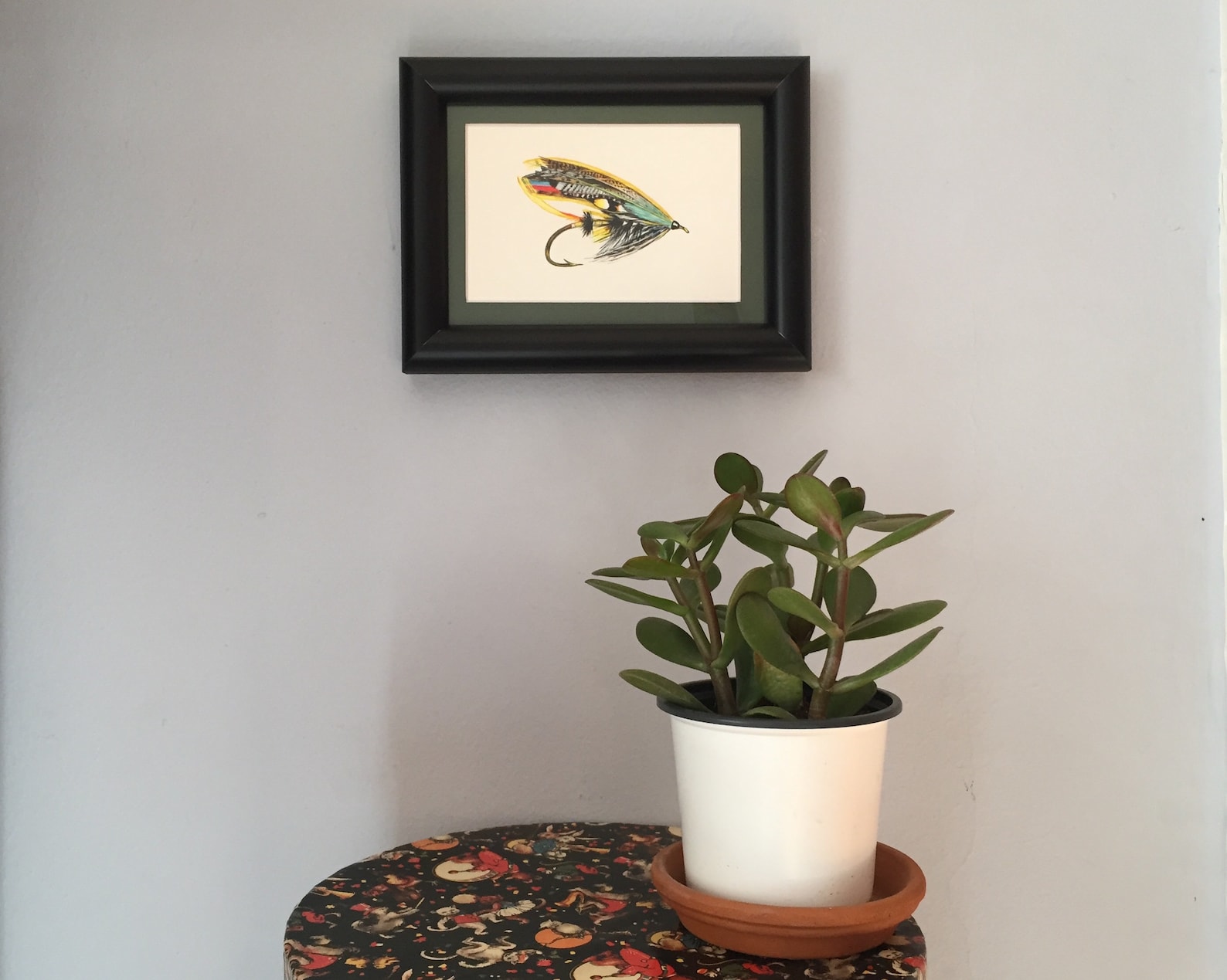 Jock Scott Salmon Fly Fine Art Print - Etsy