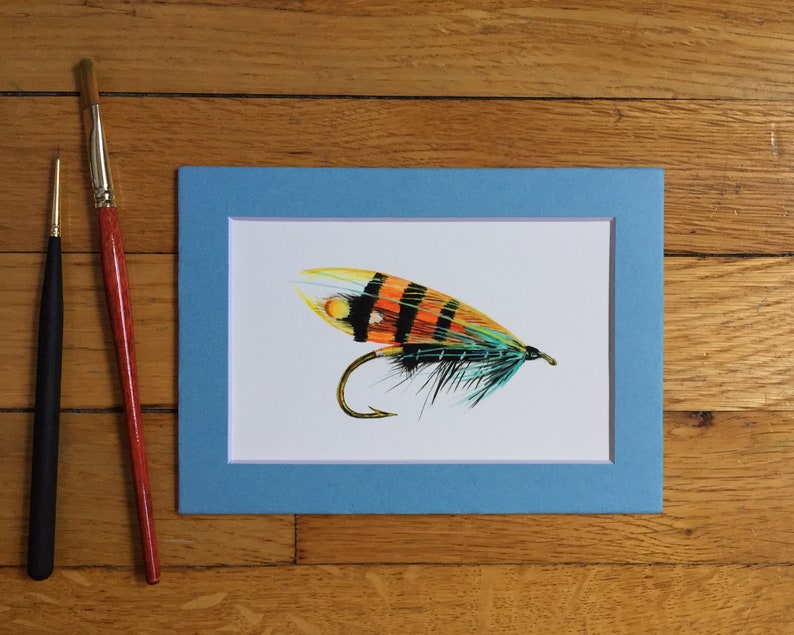 Durham Ranger Salmon Fly Fine Art Print - Etsy