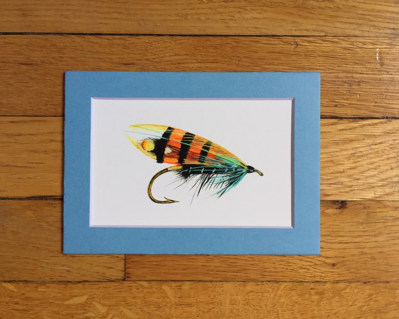Durham Ranger Salmon Fly Fine Art Print - Etsy