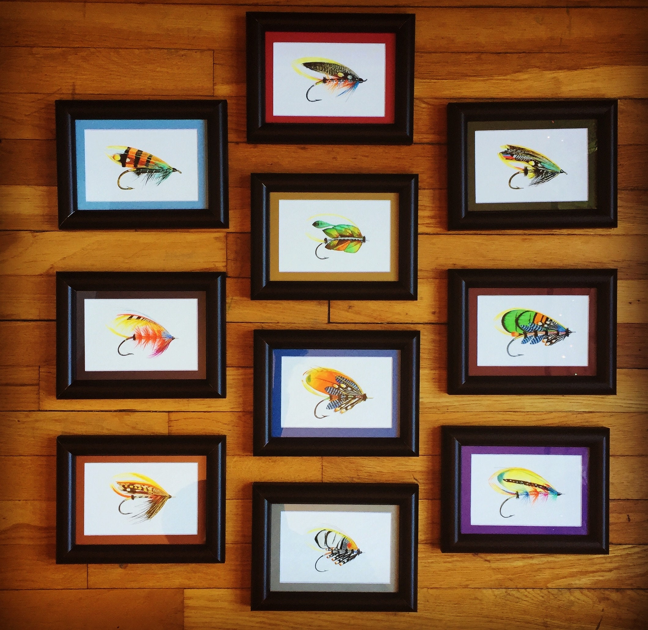 Evening Star Salmon Fly Fine Art Print - Etsy