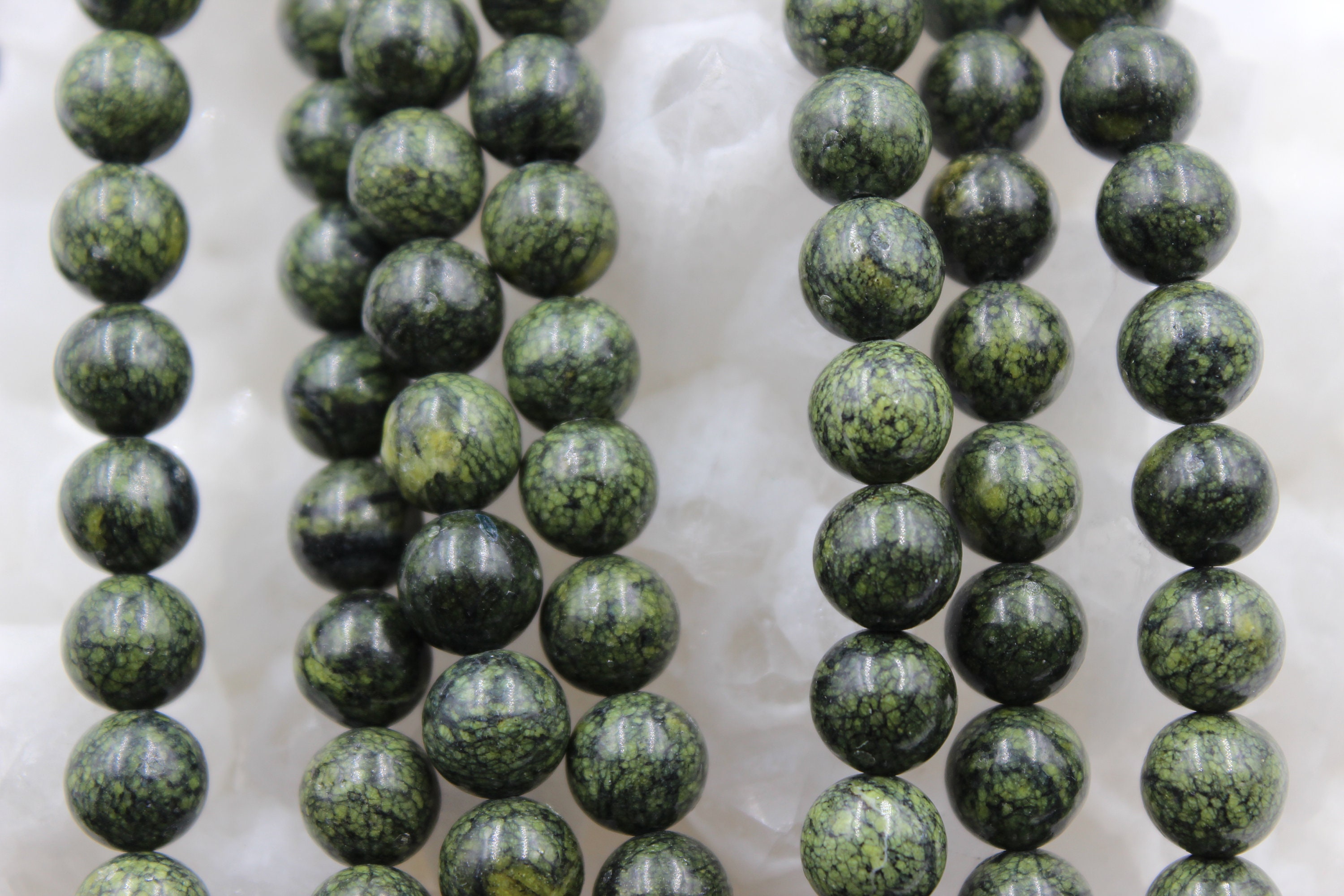 Serpentine Stone Beads