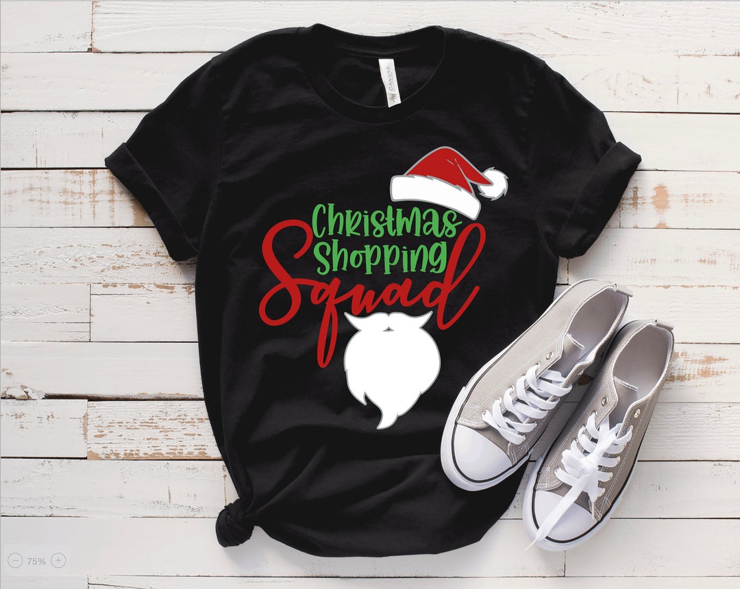 Christmas Shopping Squad Svg/png/dxf/jpg - Etsy