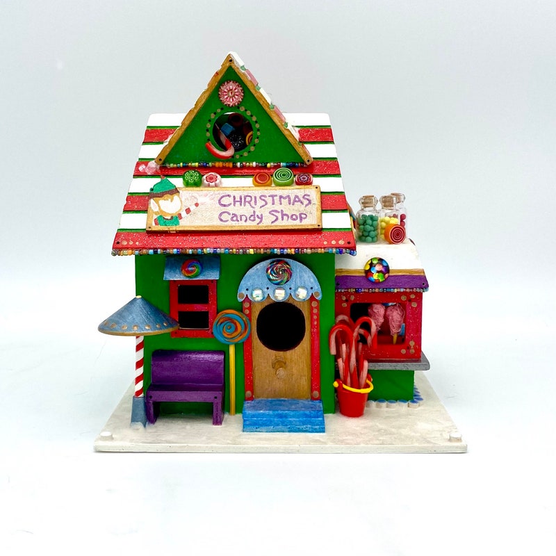 Whimsical Birdhouse - Etsy